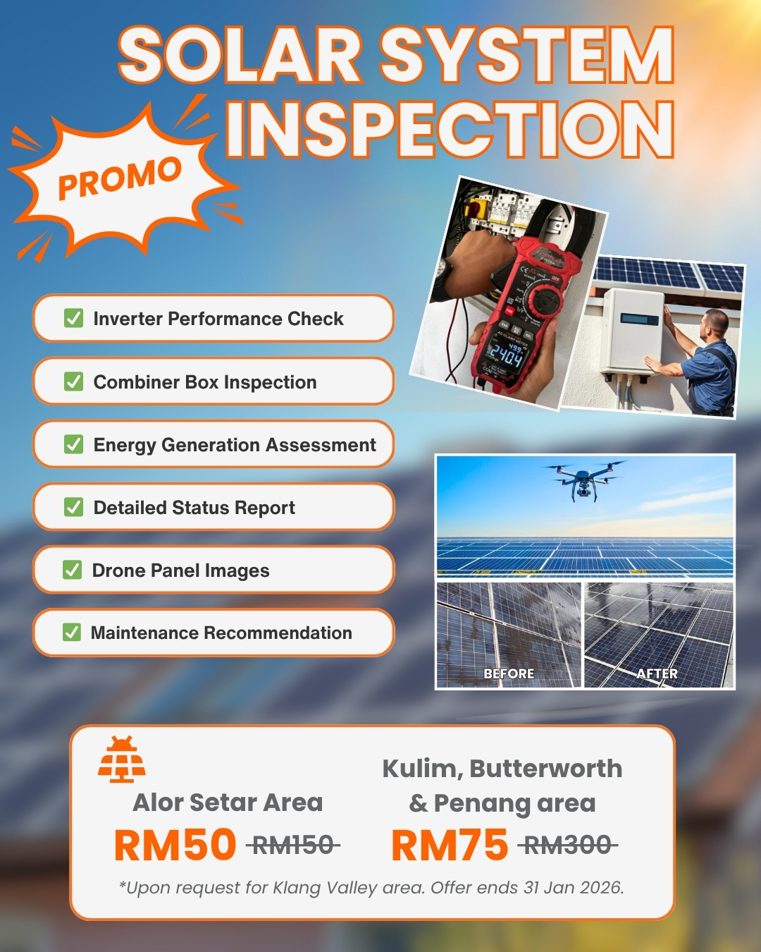 Solar System Inspection Promo - Renosun